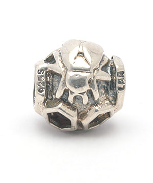Silver: Trollbeads Retired Bee On A Hive