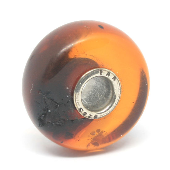 OOAK Amber: Trollbeads OOAK Amber AA1